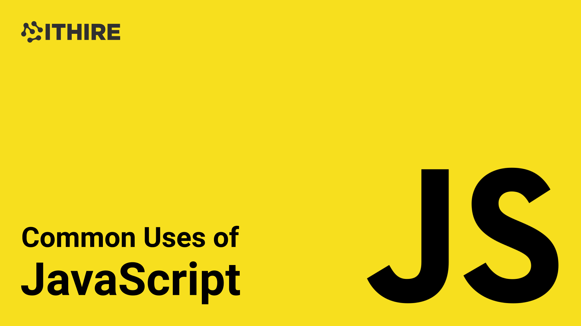 What Is JavaScript Used For Freelance Services Ithire